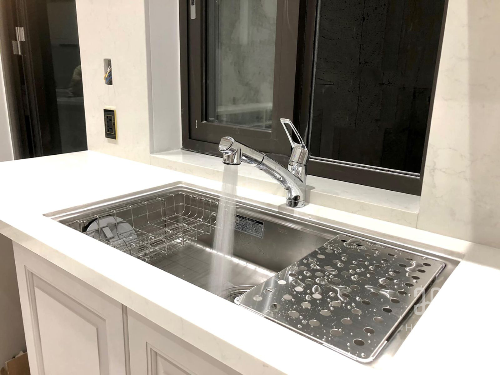 Chậu rửa chén nhật Shigeru hạt sần LE JSL-K 2F FS - HUGA